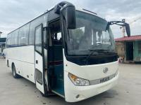 China Used Passenger Bus 30 Seats Sealing Window Yuchai Engine 2+2 Seats Layout AC Used Higer KLQ6755 for sale