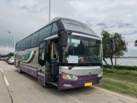 China Diesel Engine Bus Middle Door 49 Seats Air Conditioner Yuchai Engine 11 Meters Used Golden Dragon XML6112 for sale