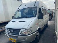China Second Hand Mini Van Front Engine 11 Seats Rear Doors A/C High Roof 140hp Used Minibus NJ6604 for sale