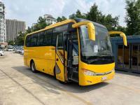 China Used Passenger Bus Yuchai Engine 33 Seats Manual Transmission A/C Sliding Window 2nd Hand Kinglong Bus XMQ6759 for sale