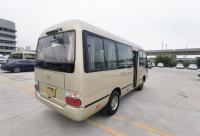 China 2nd Hand Mini Bus Champagne Color 19 Seats Front Engine Floding Door 6 Meters Used JMC Coaster JX6602 for sale