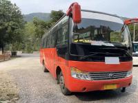 China Second Hand Bus 30 Seats External Swinging Door Sliding Window Front Engine Used Yutong Bus ZK6752D for sale