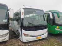 China Used Diesel Bus Manual Transmission Yuchai Engine 31 Seats Sealing Window 2nd Hand Kinglong Bus XMQ6802 for sale