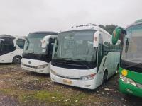 China Used Diesel Bus Manual Transmission Yuchai Engine 31 Seats Sealing Window 2nd Hand Kinglong Bus XMQ6802 for sale