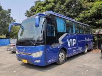 China 2nd Hand Bus Yuchai Engine 220hp 38 Seats Sealing Window 8.7 Meters Used Golden Dragon Bus XML6887 for sale