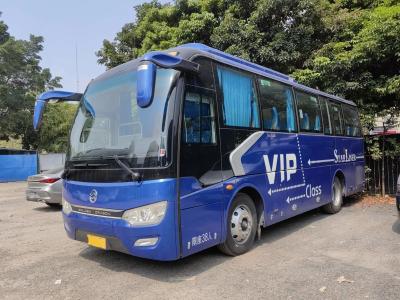 China 2nd Hand Bus Yuchai Engine 220hp 38 Seats Sealing Window 8.7 Meters Used Golden Dragon Bus XML6887 for sale