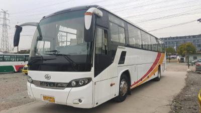 China Used King Long Coaches 54 Seats Sealing Window 12 Meters Double Doors Yuchai Engine 2nd Hand Higer Bus KLQ6125 for sale