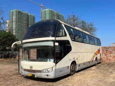 China Used Bus And Coach 49 Seats Disc Brake Air Conditioner Middle Door EURO IV Second Hand Higer KLQ6122 for sale