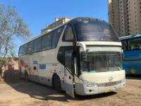 China Used Bus And Coach 49 Seats Disc Brake Air Conditioner Middle Door EURO IV Second Hand Higer KLQ6122 for sale