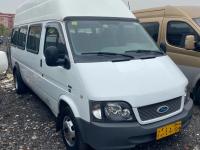 China Used Mini Bus EURO IV 17 Seats High Roof Front Engine 6 Meters Sliding Window Second Hand Ford Tansit JX6600 for sale