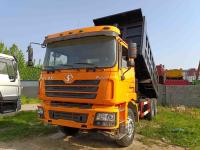 China 2nd Hand Truck Flat Roof Cabin 8.7 Meters Fast Gearbox 380hp 6×4 Used SHACMAN D'LONG F3000 Dump Truck for sale