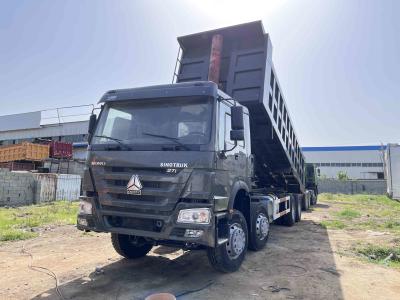 China Used Tipper Trucks 371hp Sinotruck Engine 10.5 Meters 16t Rated Load 8×4 Second Hand HOWO ZZ3317 for sale