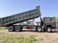 China Used Tipper Trucks 371hp Sinotruck Engine 10.5 Meters 16t Rated Load 8×4 Second Hand HOWO ZZ3317 for sale