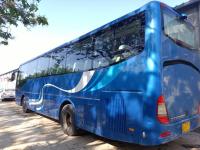 China Second Hand Tour Bus Weichai Engine 55 Seats Double Doors Sealing Window 11.5 Meters Used Young Tong ZK6127 for sale