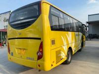 China Used City Bus Yuchai Engine 4 Cylinders 31 Seats Sliding Window External Swinging Door Used KLQ6755 for sale