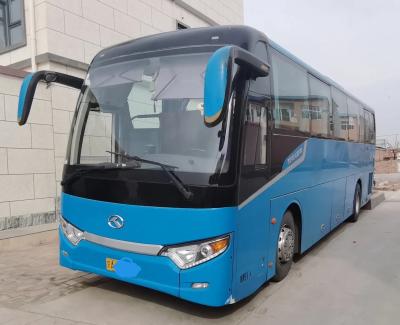 China Old Coach Bus 51 Seats Yuchai Engine Leaf Spring 11 Meters Sealing Window Used Kinglong XMQ6112 for sale