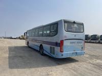 China 2nd Hand Bus 2016 Year Used Kinglong Bus XMQ6120 Light Blue Color 48 Seats Yuchai Engine 12 Meters for sale