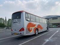 China Coach Second Hand EURO III 55 Seats Sealing Window Six Cylinders Yuchai Engine Used Kinglong Bus XMQ6126 for sale