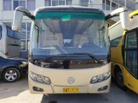 China 2nd Hand Coach 37 Seats Single Door Air Conditioner EURO IV Manual Transmission Used Golden Dragon Bus XML6857 for sale