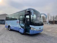 China Used Transit Bus Left Hand Drive 35 Seats 2nd Hand Young Tong Bus ZK6808 Single Door 8 Meters for sale