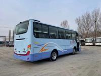 China Used Transit Bus Left Hand Drive 35 Seats 2nd Hand Young Tong Bus ZK6808 Single Door 8 Meters for sale