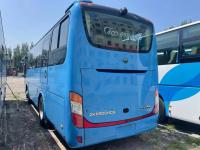 China Used Bus And Coach 39 Seats Yuchai Engine 245hp 2015 Year Blue Color Rare Engine Young Tong ZK6908 for sale