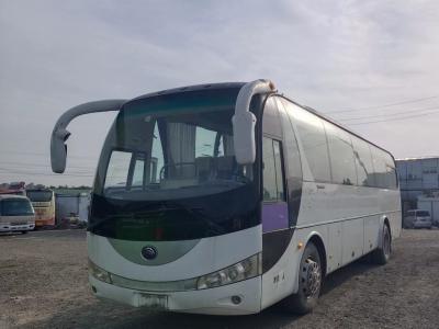 China 2nd Hand Coach 47 Seats Sealing Window Air Conditioner EURO III Yuchai Engine 10.5 Meters Young Tong ZK6100 for sale