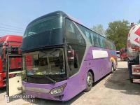 China Used Tour Bus Weichai Engine Airbag Suspension 54 Seats Air Conditioner Single Door Kinglong XMQ6119 for sale