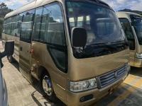 China Used Small Bus 28 Seats Front Engine 7 Meters Air Conditoner 5250kg Curb Weight 150hp Golden Dragon XML9729 for sale