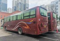 China Used Transit Bus 2021 Year Yuchai Engine 310hp 52 Seats Disc Brake Airbag Suspension 2 Doors Young Tong ZK6117 for sale