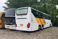 China Second Hand Bus Double Deff Large Luggage Compartment 48 Seats Weichai Engine With A/C Used Tour Bus ZK6137 for sale
