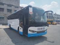 China Used Church Bus Front Engine 6 Cylinders 220hp Leaf Spring 45 Seats With Air Conditioner Zhongtong LCK6108D for sale