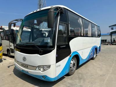 China Used Transit Bus Yuchai Engine Airbag Suspension 33 Seats Manual Transmission 2nd Hand Higer KLQ6796 With A/C for sale