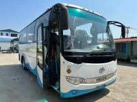 China Used Transit Bus Yuchai Engine Airbag Suspension 33 Seats Manual Transmission 2nd Hand Higer KLQ6796 With A/C for sale