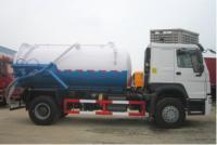 China Used Waste Water Trucks 10m³ Tanker Capacity 4×2 Drive Mode 11 Tons Brand New Sewage Suction Truck for sale