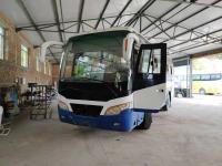 China Used Shuttle Bus Front Engine 41 Seats Sliding Window Air Conditioner Leaf Spring 2nd Yutong Minibus ZK6892D for sale