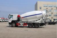 China Used Concrete Trucks 6×4 Drive Model LHD Sinotruck Howo Cement Mixer Truck EURO IV Loading 8 Tons for sale