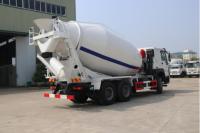 China Used Concrete Trucks 6×4 Drive Model LHD Sinotruck Howo Cement Mixer Truck EURO IV Loading 8 Tons for sale