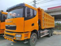 China Used Commercial Dump Trucks 316hp 6×4 Drive Model 10 Tires CAMC Heavy Duty Dump Truck Flat Head for sale