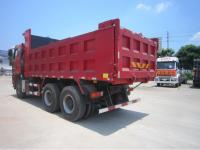 China Used Dump Trucks 6×4 Drive Mode Flat Cabin EURO II Emission Standard 6 Cylinders FAW Tipper Truck RHD for sale