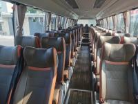 China Used Luxury Buses 50 Seats Champagne Color Middle Passenger Door Water Dispenser Second Hand Youngtong ZK6117 for sale