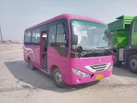 China Used Shuttle Vans Front Engine 19 Seats Folding Door Sliding Windows RHD/LHD Isuzu Engine 2nd Hand JMC Bus JMV6609 for sale