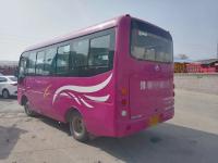 China Used Shuttle Vans Front Engine 19 Seats Folding Door Sliding Windows RHD/LHD Isuzu Engine 2nd Hand JMC Bus JMV6609 for sale
