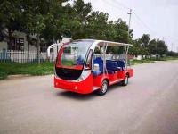 China Used Transit Bus 6-16 Seats Electric Sightseeing Bus Lead-Acid Maintenance-Free Battery 80-100 Km Distance for sale