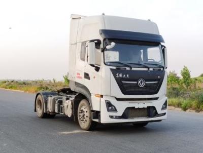 China Used Tractor Trucks Euro 5 DONGFNEG 4X2 Drive Mode Tractor Head  465hp Total Traction Mass 30 Tons LHD for sale