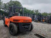China 2nd Hand Truck 12 Rated Lifting Capacity Used HELI Forklift Truck  5.7*2.4*3.2m Dimension for sale
