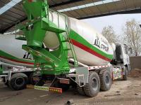 China Used Cement Mixer Truck Stirring Dynamic Volume 5m³ Rated Loading Weight 11 Tons Weichai Engine 6×4 Drive Mode for sale