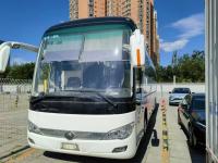 China Young Tong Bus ZK6112 White Color 53 Seats 12 Meters Long Weichai Engine 336hp Air Conditioner 2nd Hand Coach Bus for sale
