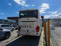 China Young Tong Bus ZK6112 White Color 53 Seats 12 Meters Long Weichai Engine 336hp Air Conditioner 2nd Hand Coach Bus for sale