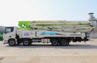 China Used Pump Truck 56 Meters Long Pipe 6×4 Dirve Mode Foton Concrete Pump Truck for sale